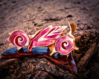 Conch shell art | Etsy