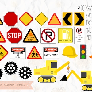Construction svg | Etsy