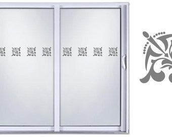 Sliding door decals | Etsy