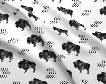 Buffalo fabric | Etsy