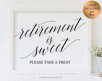 Retirement candy bar | Etsy