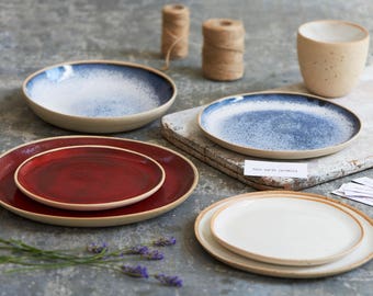 Ceramic plates | Etsy