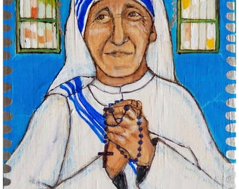 Mother teresa icon | Etsy