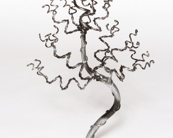 Office Decor Home Decor Jewelry Organizer. Small Silver Tree