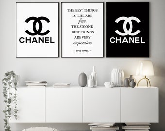 Coco chanel poster | Etsy