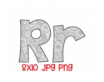 Letter r stamp | Etsy