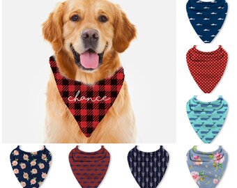 Custom dog bandanas | Etsy