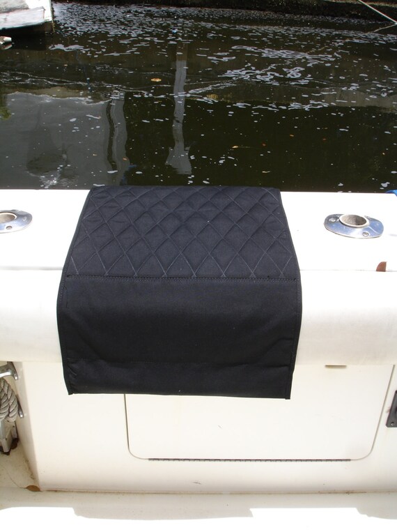 Quilted/Plush Sunbrella Boat Mat/Boarding Mat/Step Pad/Gunnel