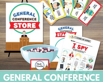 LDS General Conference Games for Toddlers