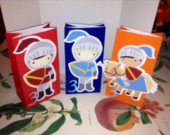 Knight Goody Bags Knight and Shining Armor Bags Knight
