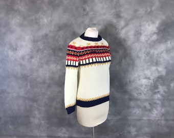 Fair isle sweater | Etsy