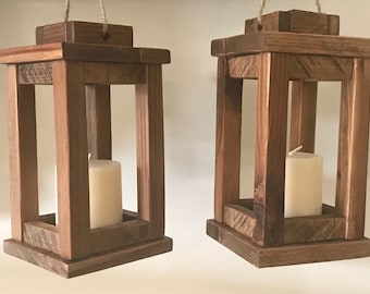 Rustic lanterns | Etsy