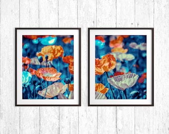 Poppy art print | Etsy