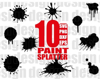 Splatter stencil | Etsy