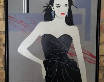 Patrick nagel art | Etsy