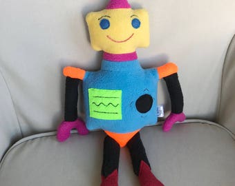 Robot plush | Etsy