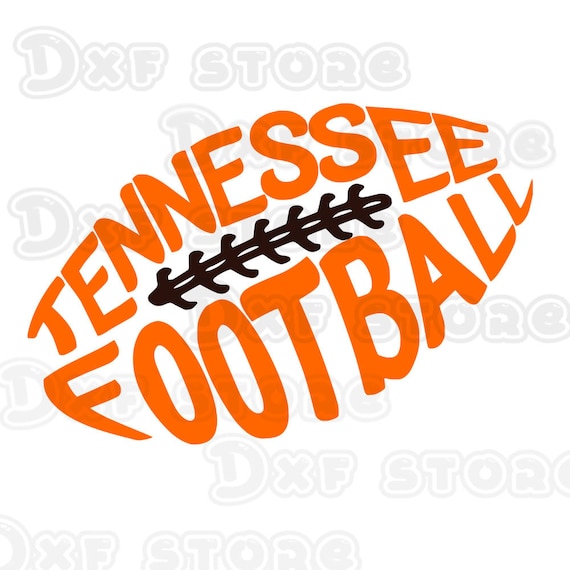 Tennessee footballVolunteers footballSVG DXF EPS Cut
