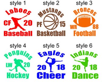 High school decal | Etsy