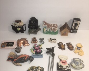 Vintage magnets | Etsy