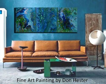 Abstract wall art | Etsy