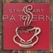 String art pattern Coffee Cup String art DIY
