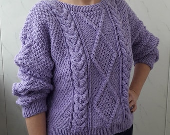 Hand knit sweaters | Etsy