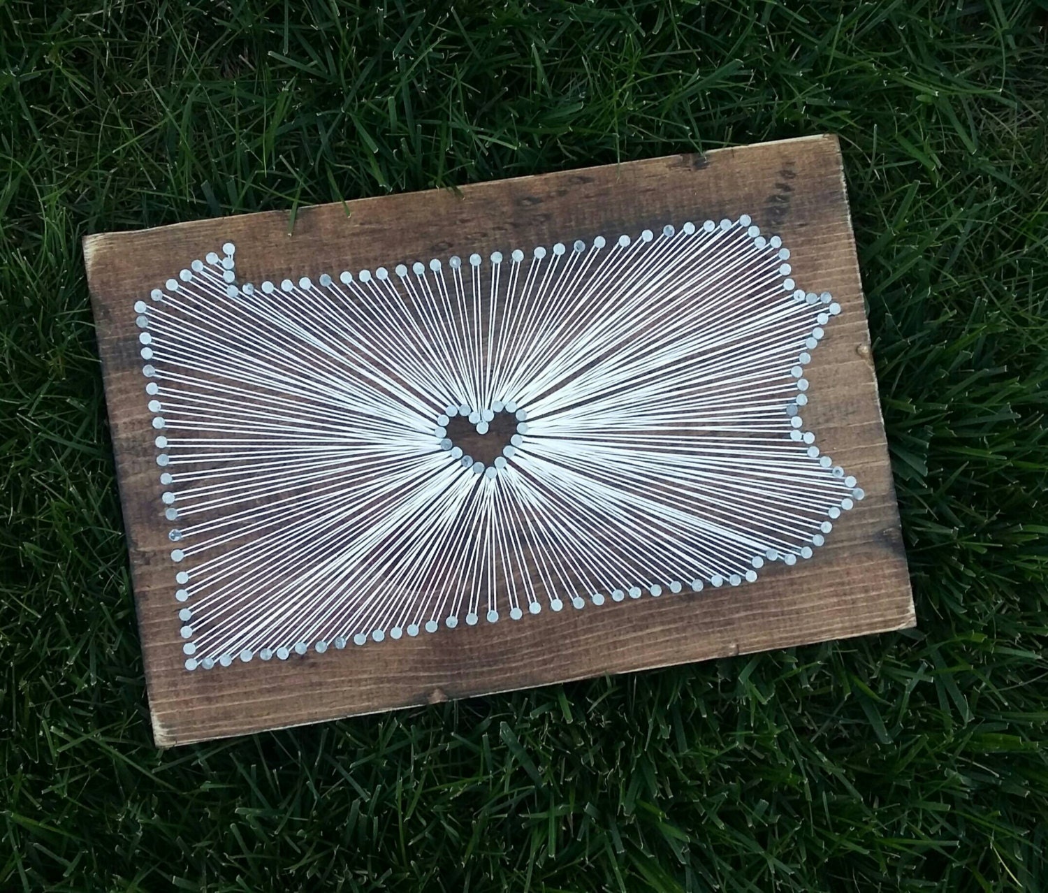 Pennsylvania String Art State string Art Pennsylvania Nail