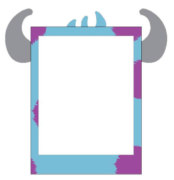Monsters Inc Photo Frame Digital File