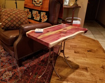 Cedar end table | Etsy