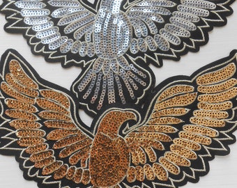 Embroidered eagle | Etsy