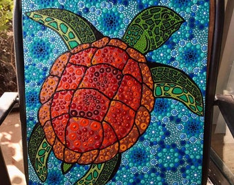 Dot painting | Etsy