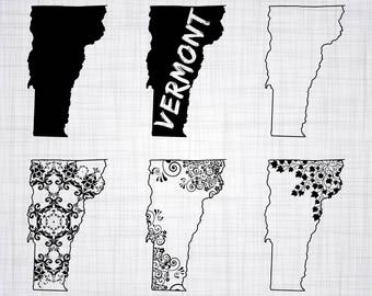 Vermont svg | Etsy