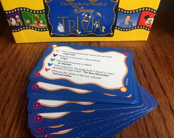 Trivia cards | Etsy