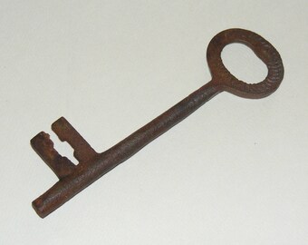 Set Antique Art Deco Front Gate Key Hole with Vintage Cabinet