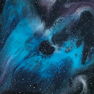 Nebula painting | Etsy