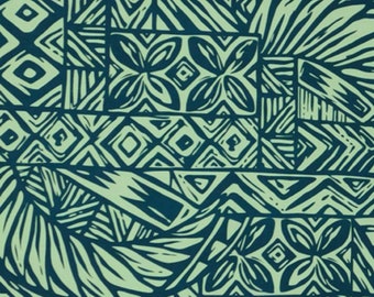 Polynesian fabric | Etsy