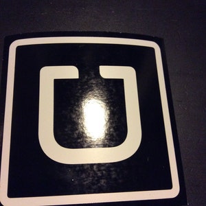 Uber sticker | Etsy