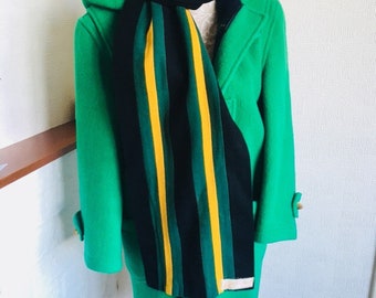 Yellow green scarf | Etsy