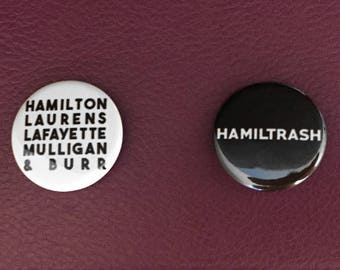Hamilton Pins Set of 8