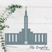 Draper Utah LDS Temple Cut File Digital Download SVG