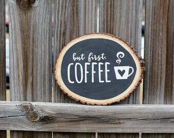 Natural wood sign | Etsy