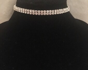 Diamond choker | Etsy