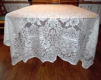 Lace tablecloth | Etsy