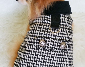 Handmade Dog Beige coats puppy clothes pet hoodies small