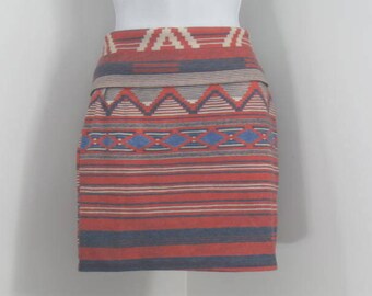 Tribal Printed Pencil Skirt Tribal Print Pencil Skirt