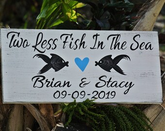 Two less fish | Etsy