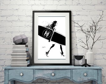 Chanel paper flowers | Etsy