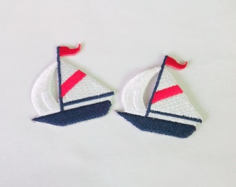Sailboat patch | Etsy