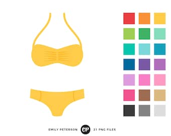 Swimsuit clipart | Etsy