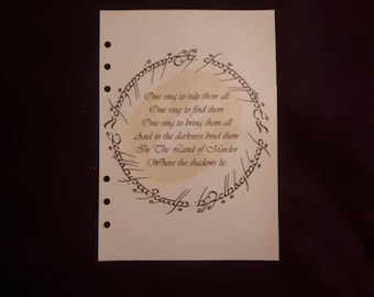 Tolkien poem | Etsy